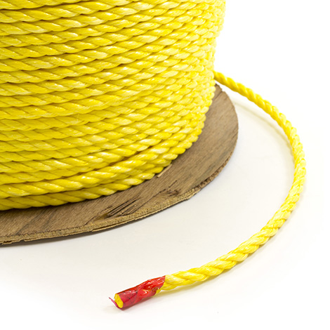 3-Strand Polypropylene Rope 5/16" x 1200' Yellow | Trivantage