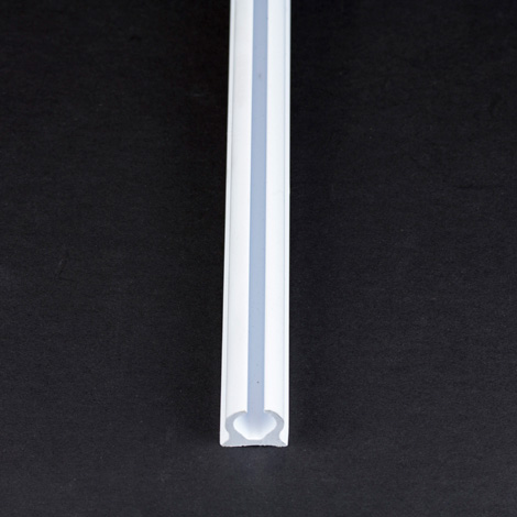 Flex-A-Rail II UVR PVC Track #180-2-W 15' White | Trivantage